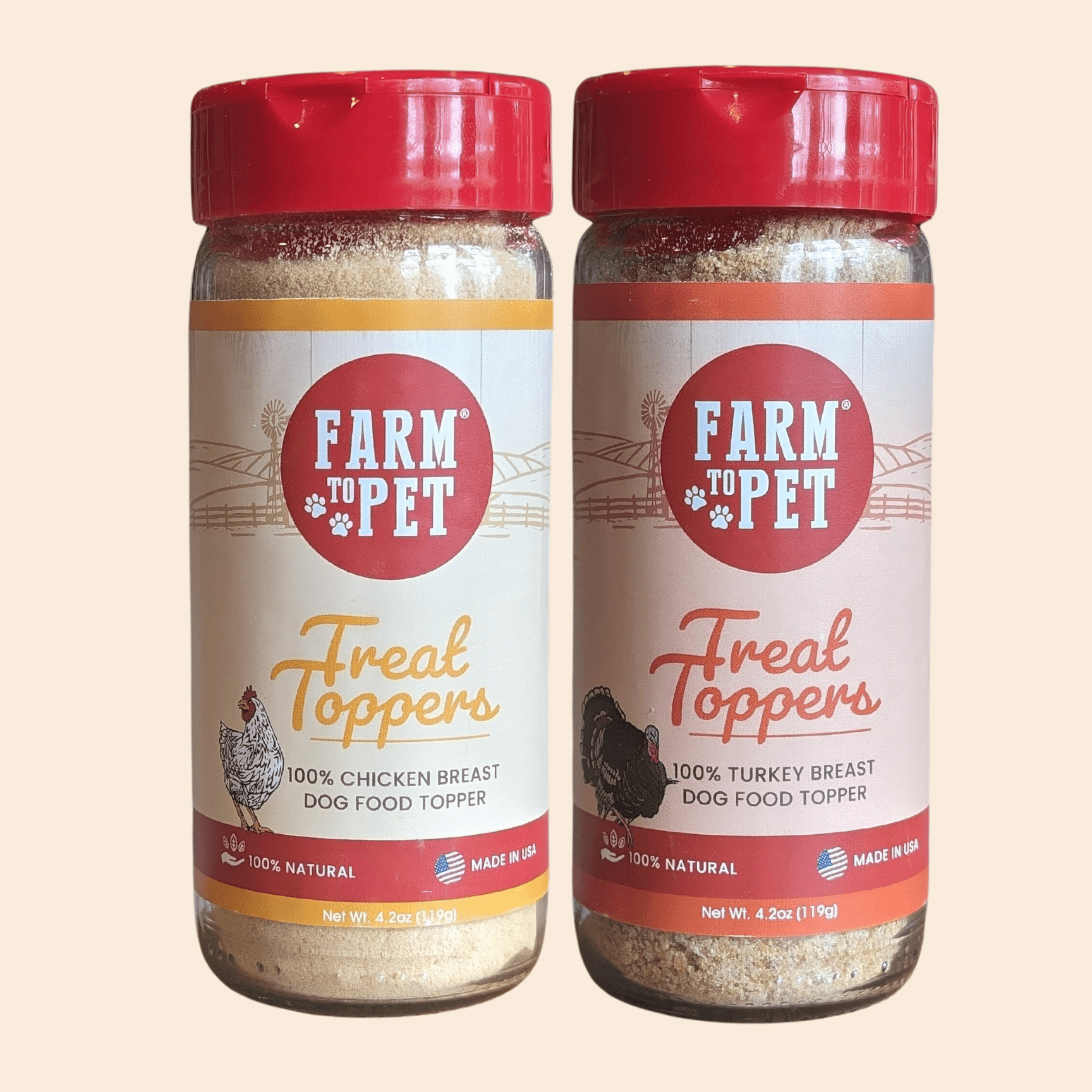 Chicken Treat Dog Food Topper – Farm To Pet