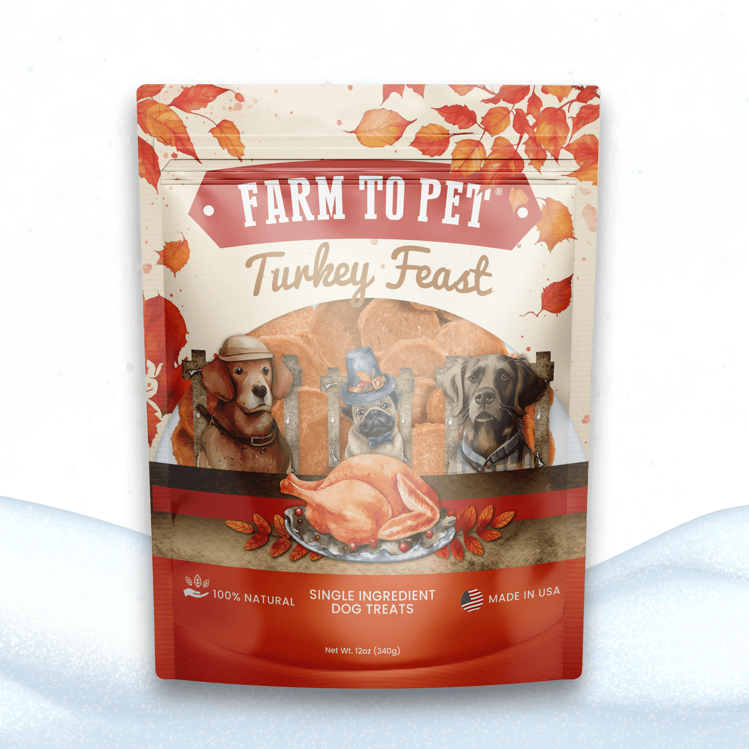 Turkey Treat Dog Food Topper Powder – Farm To Pet